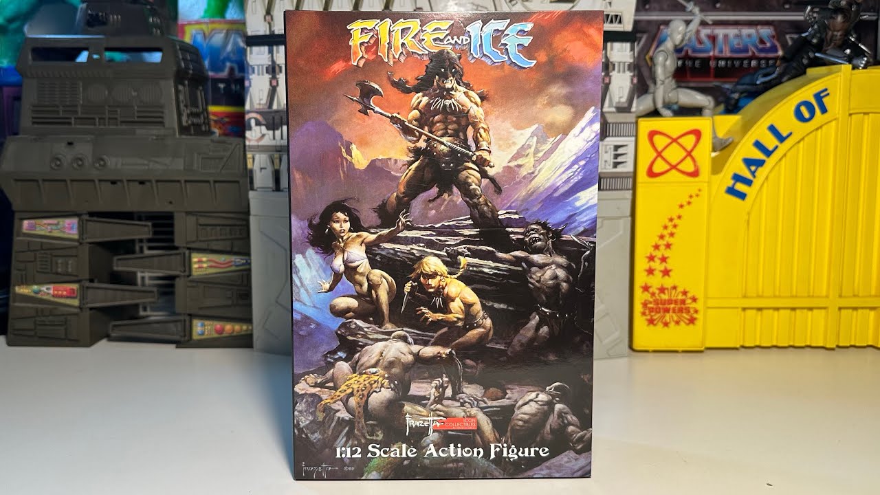 Fire & Ice Darkwolf 1:12 Scale Action Figure !!! - YouTube