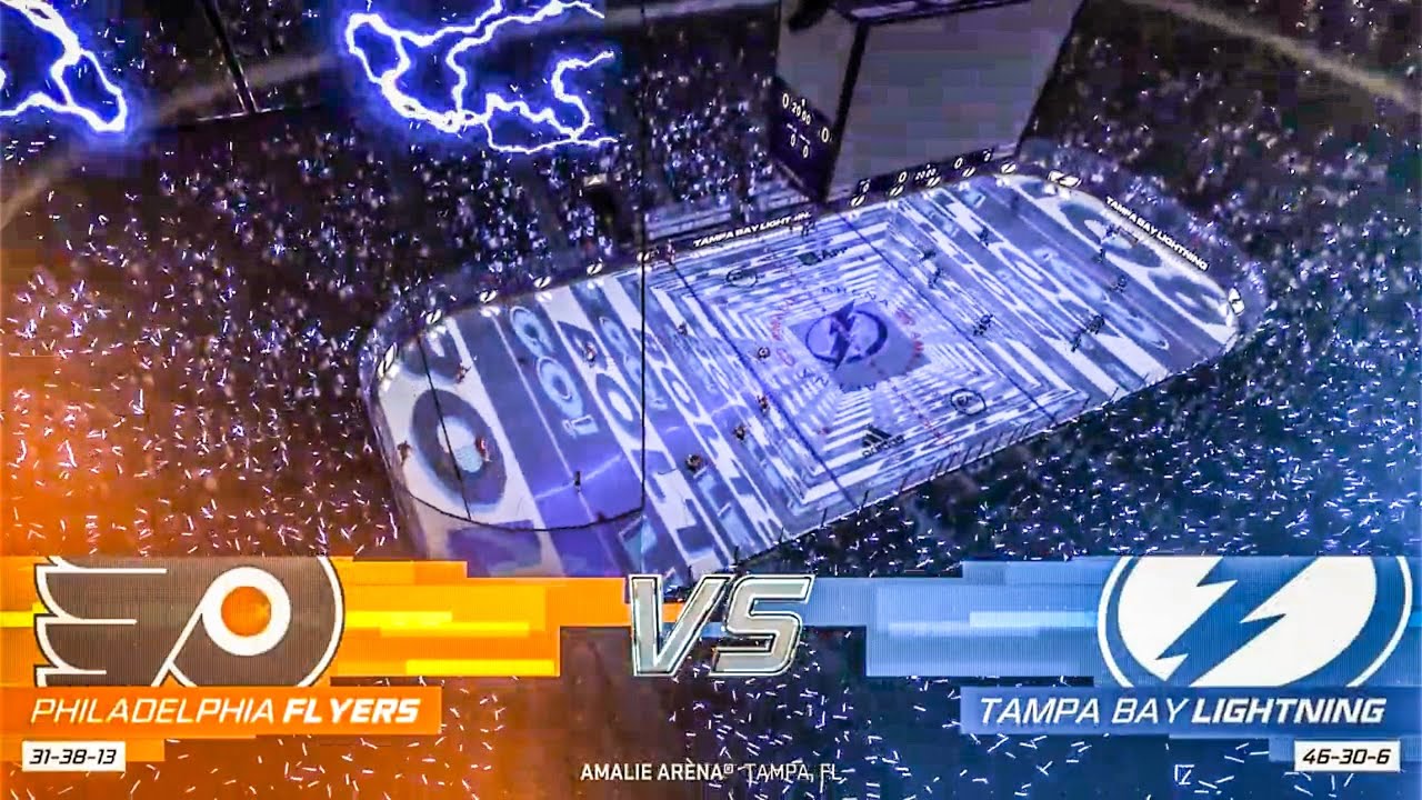Philadelphia Flyers vs Tampa Bay Lightning 3/9/2024 NHL 24 Gameplay ...