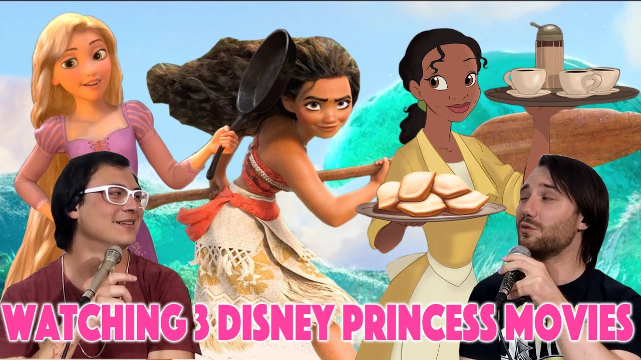 We watched Tangled, Moana and Princess and the Frog (Movie Reaction ...