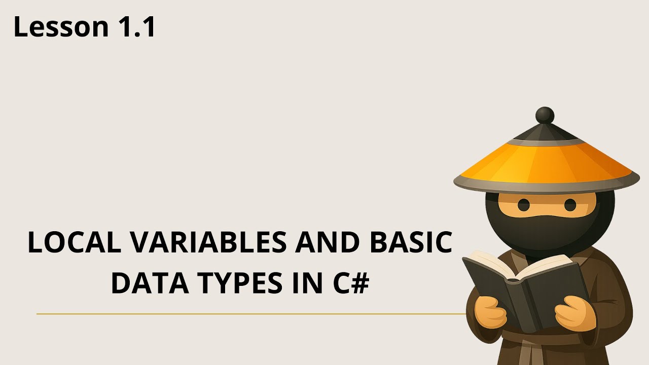 Local Variables and Data Types in C# - YouTube