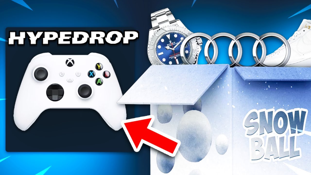 What if we just open a SNOWBALL case? Real balance HypeDrop (HypeDrop ...