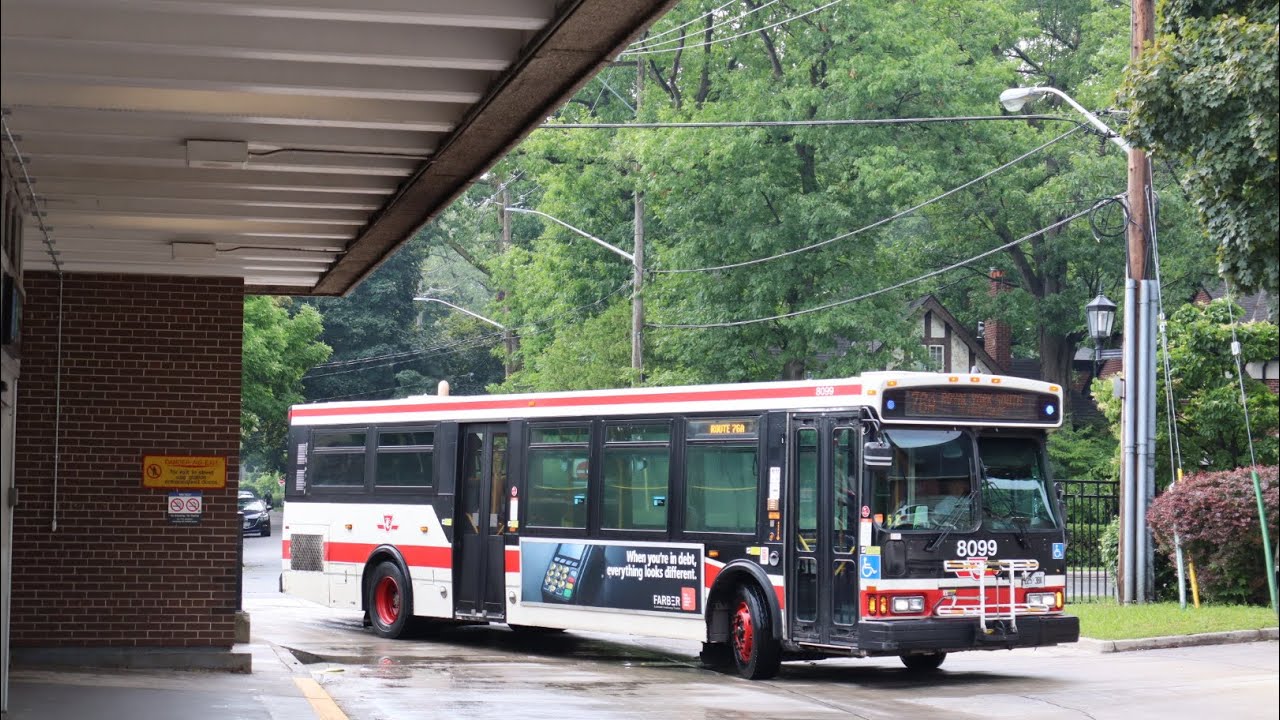 (RETIRED) TTC Route 76A Royal York South on 2007 Orion VII OG ISL 8099 ...