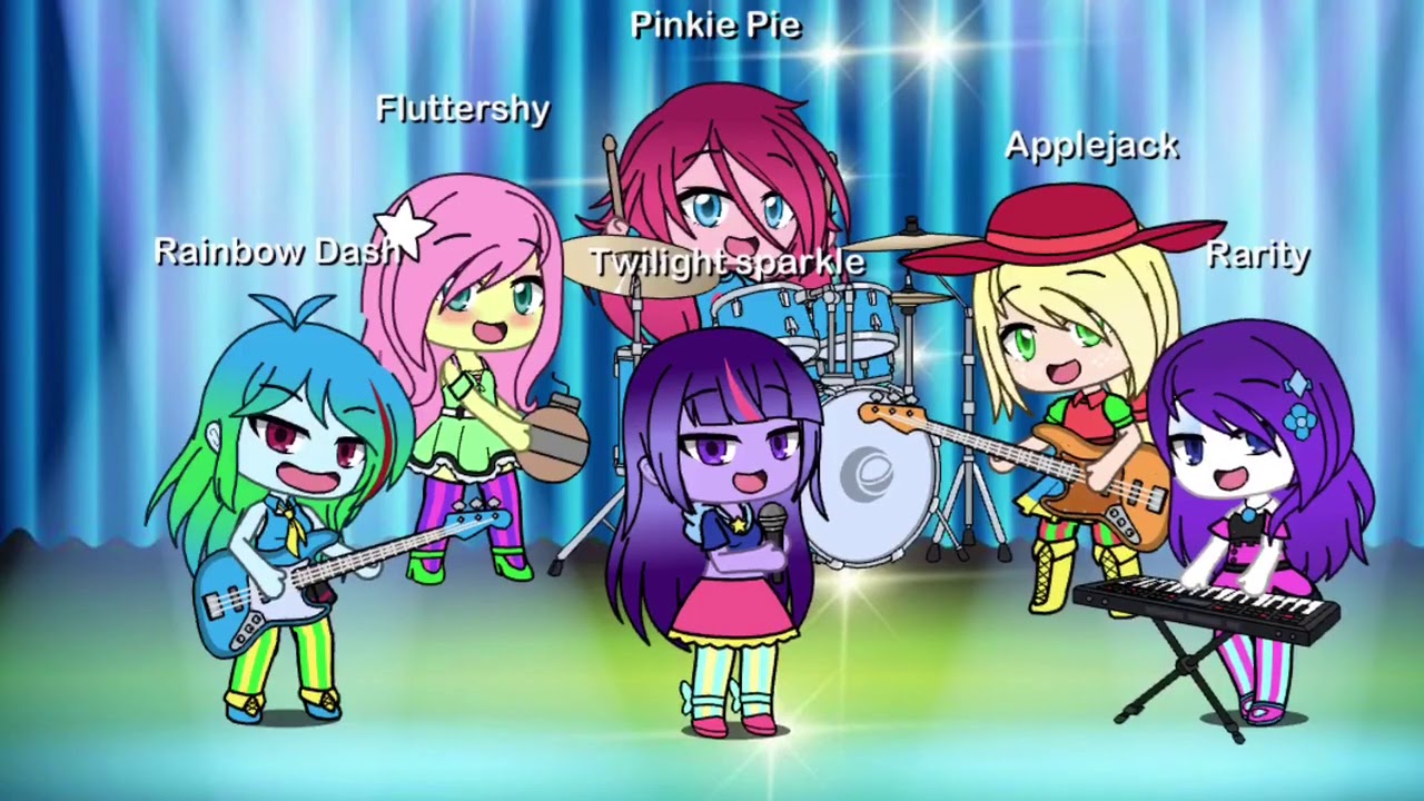 My little pony equestria girls Gacha life love on top mlpeg Gacha life ...