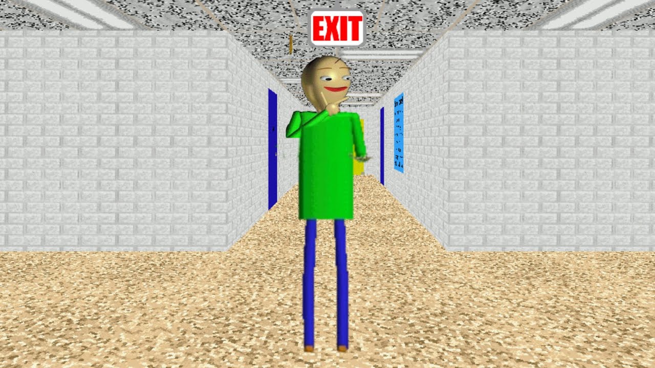 Glitches in Baldi’s basic - YouTube