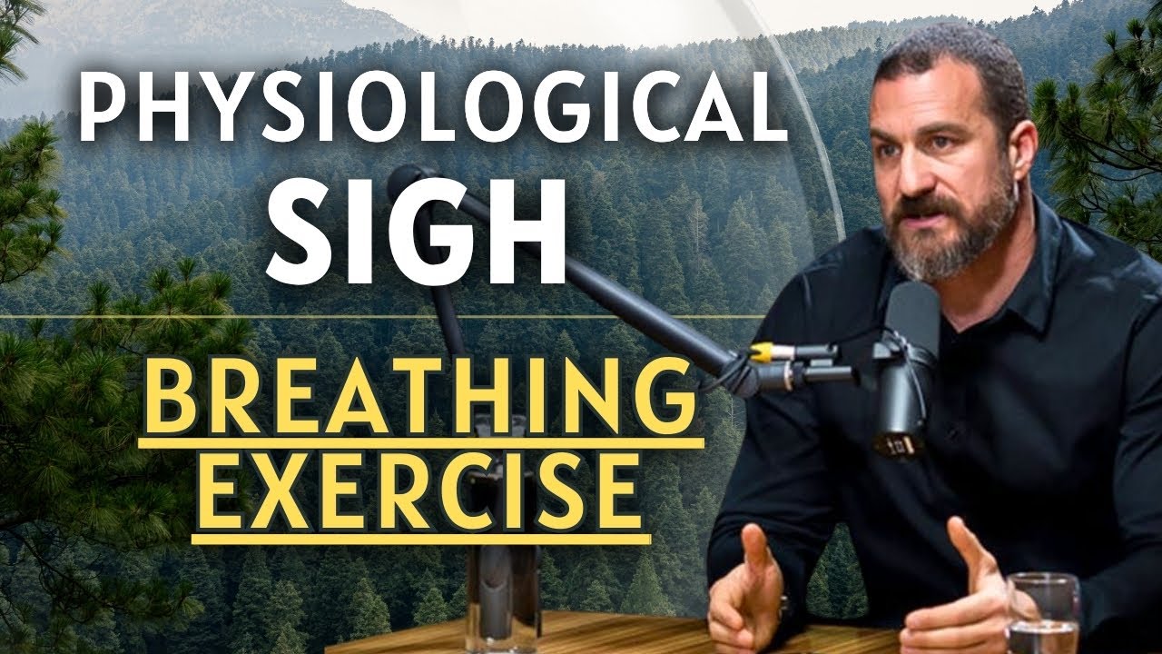 [RELIEVE STRESS!] Andrew Huberman's Ultimate Breath Exercise for Stress ...