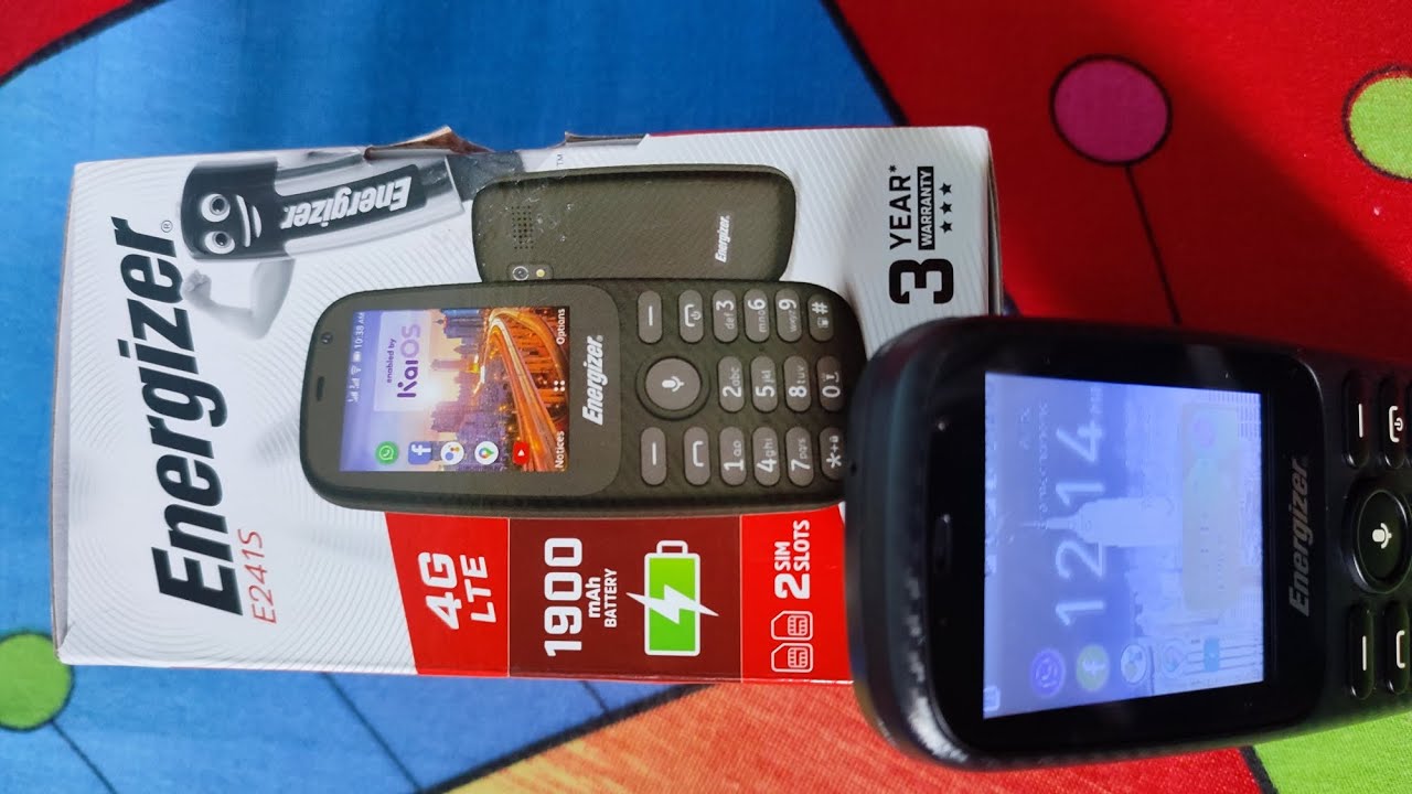 Energizer E241S Feature Phone Unboxing | Energizer | 4g | 1900mAh ...