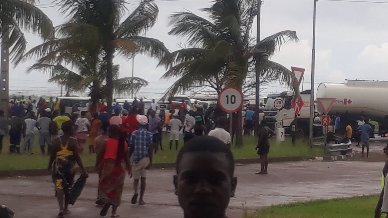 ÚLTIMA HORA Portagem Maputo Matola - YouTube