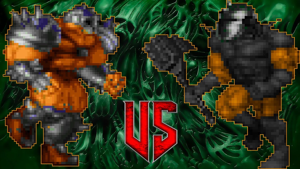 Juggernaut vs Butcher - Colorful Hell: DOOM MOD (v1.01) - Monster ...
