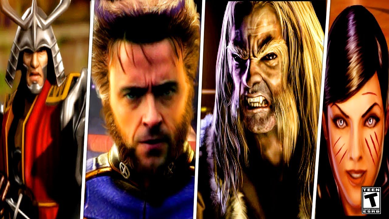 X MEN The Game PS2 - All Bosses | All BossFights - YouTube