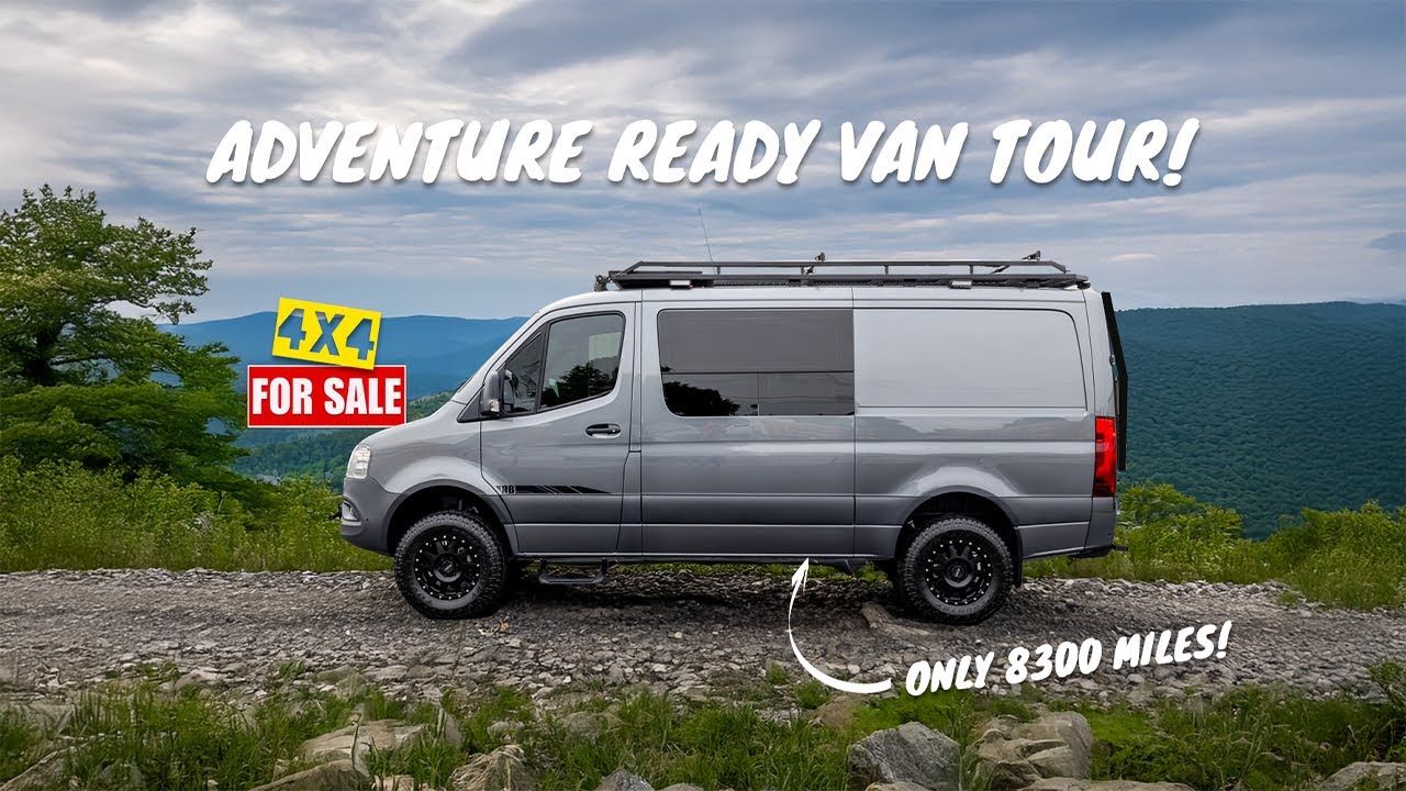 Low-Mileage 4x4 Dream Van Built for Adventure... - YouTube