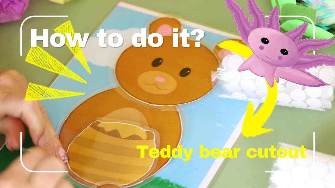 Cutout Teddy Bear! Bring Your Paper Teddy Bears to Life - Fun Kids ...
