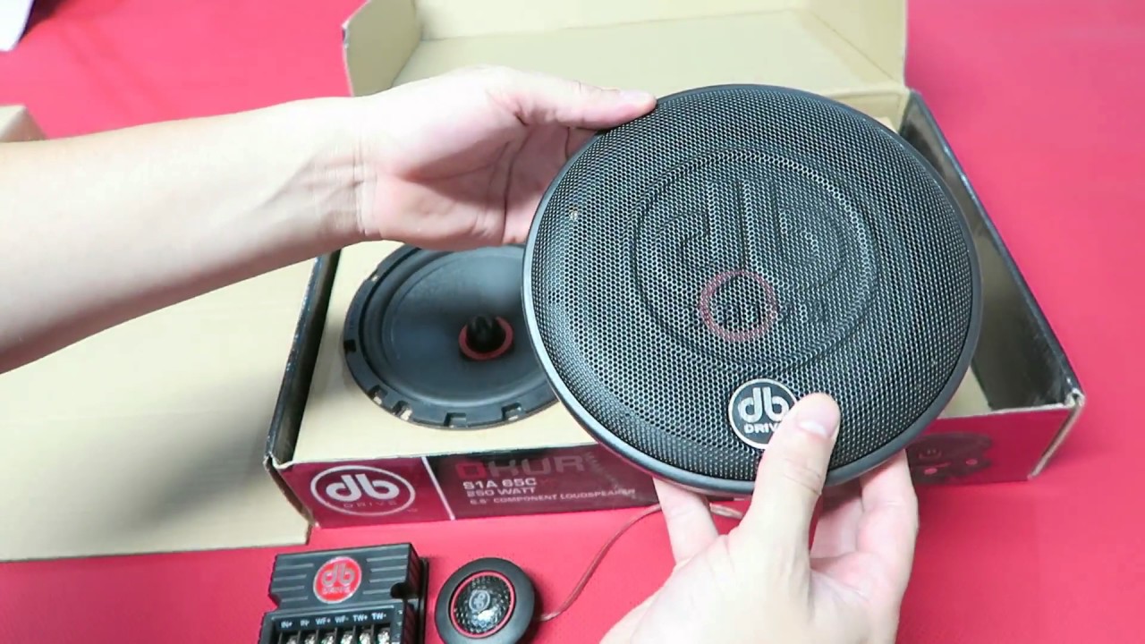 OPINIONES DEL SET DE MEDIOS DB DRIVE OKUR S1A65C V2 - YouTube