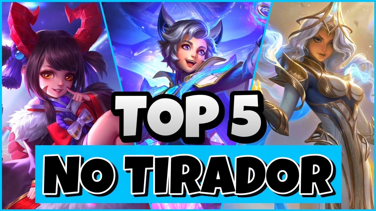 TOP 5 LINEA DE ORO SIN SER TIRADOR | Los Mejores Heroes No Tiradores ...