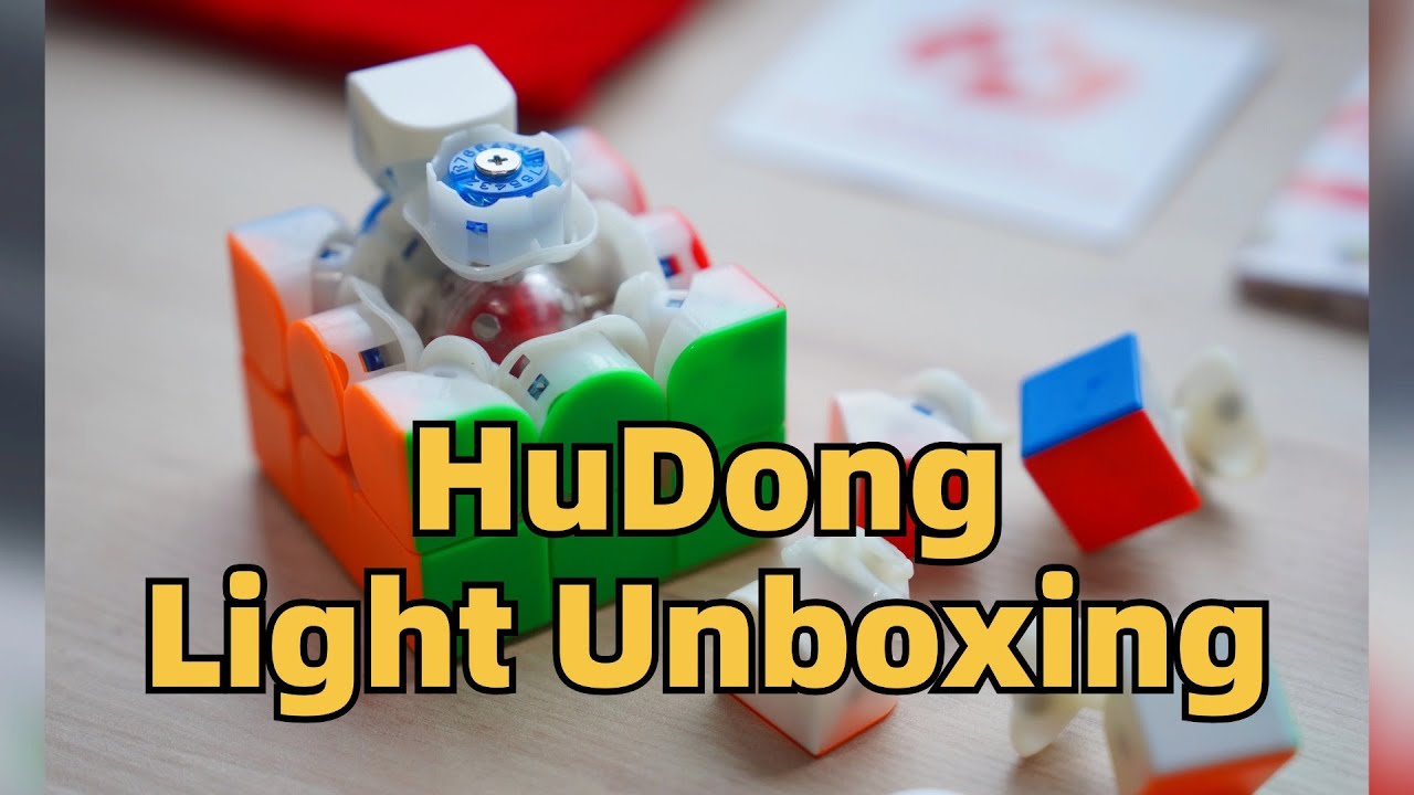 HuDong Light 3x3 Unboxing!!! - YouTube