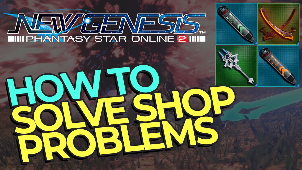 HOW I SEARCH THE SHOP FOR ITEMS - PSO2: New Genesis - YouTube