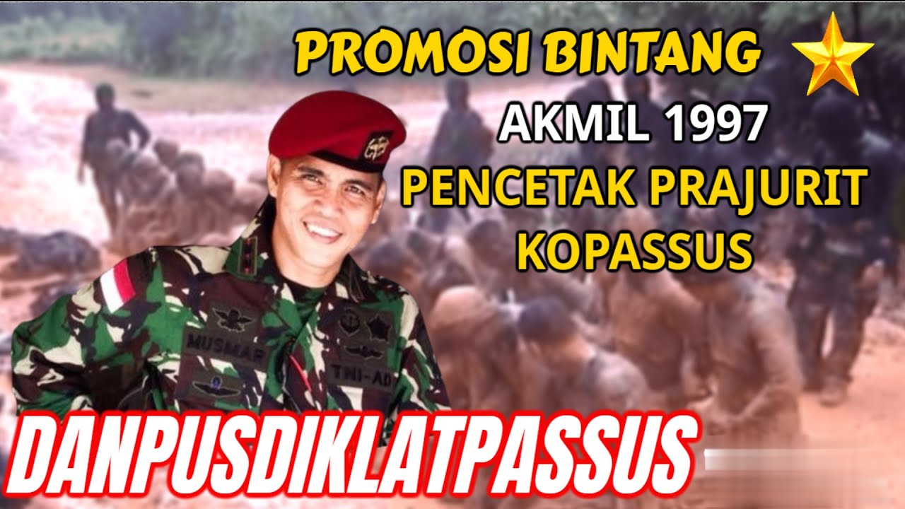 Sosok Komandan Pusdiklatpassus yang baru Brigjen TNI Ahmad Fikri Musmar ...