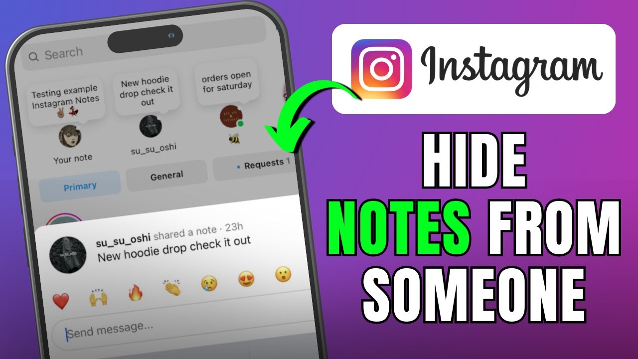 How To Hide Instagram Notes From Someone | Close Friends Notes ...