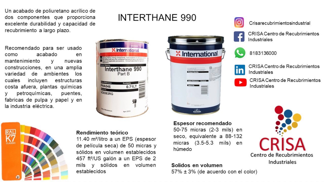 INTERTHANE 990 l Producto - YouTube