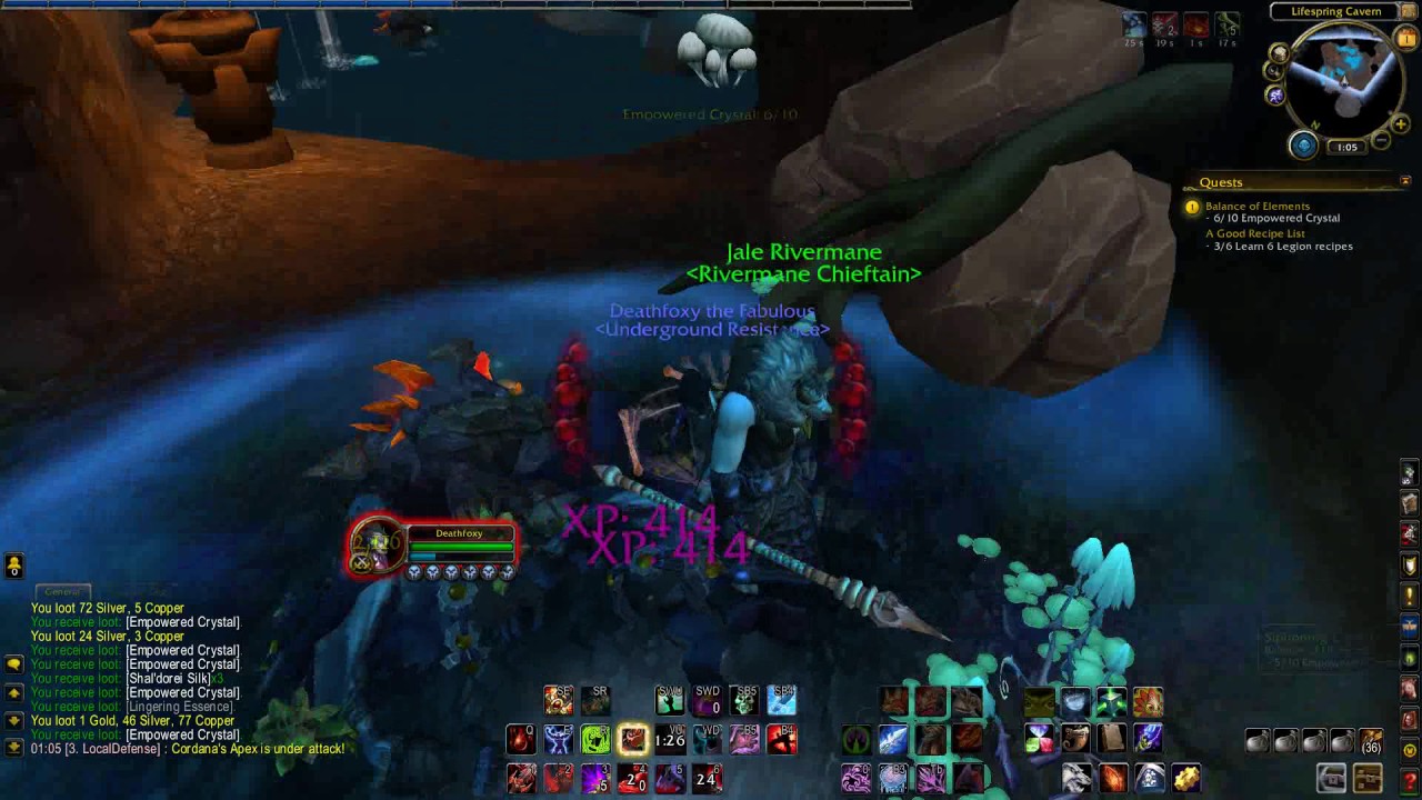 Balance of Elements Quest World of Warcraft - YouTube