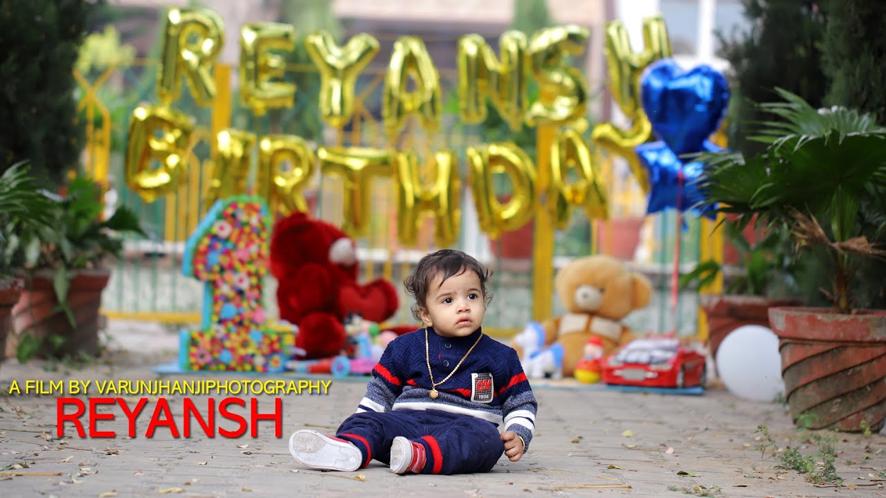1st Birthday Song Reyansh - YouTube