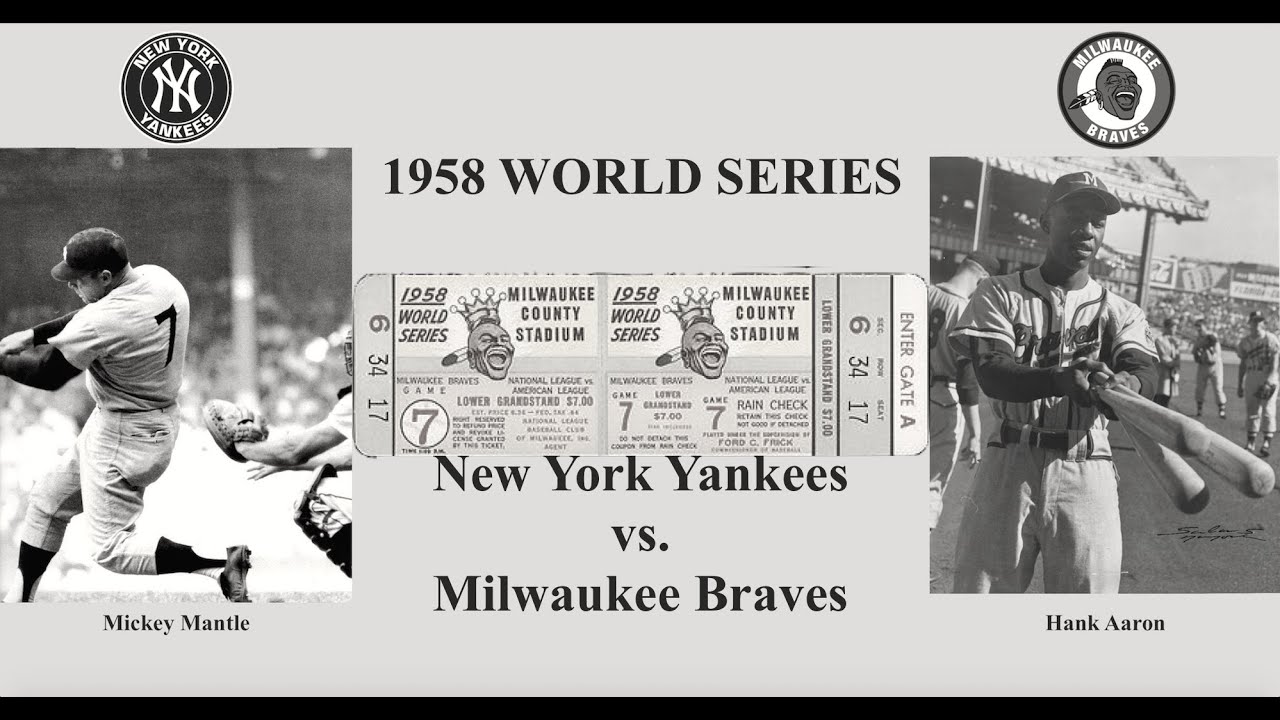 MLB The Show 19: 1958 World Series Game 7: Yankees vs. Braves ...