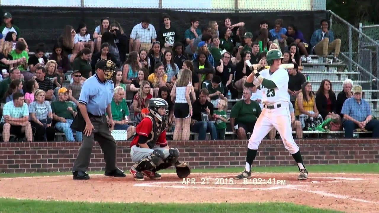 Spencer Cayten-Slidell High Baseball versus Fontainebleau High 4-21 ...