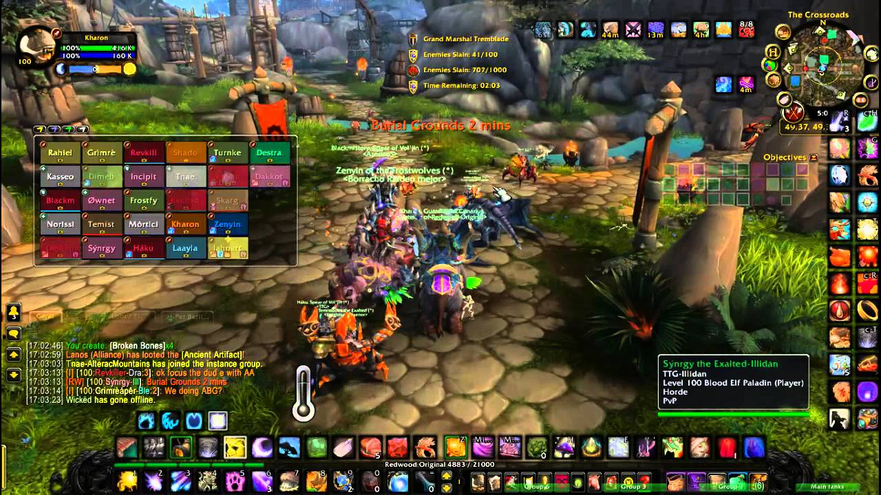 World of Warcraft - Balance Druid PvP Battle of Ashran / Batalha de ...