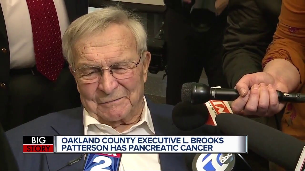 Oakland County Executive L. Brooks Patterson says he has stage-4 ...