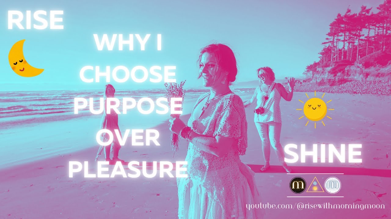 Why I Choose Purpose Over Pleasure - YouTube