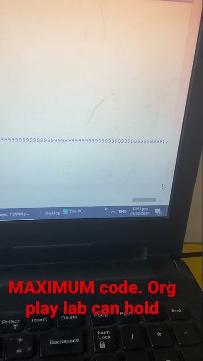 Maximum code.org play lab can hold. - YouTube