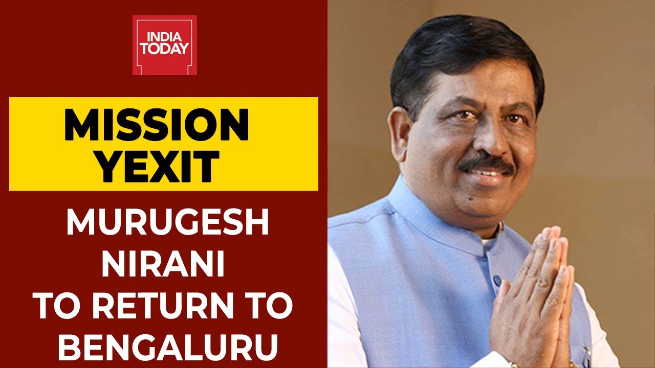Karnataka Minister And CM Frontrunner Murugesh Nirani To Return To ...