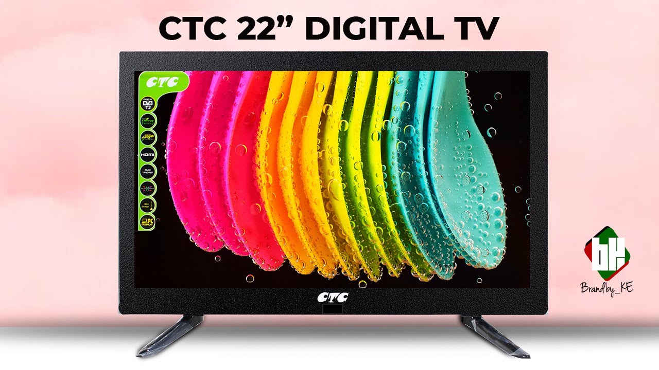 Television: CTC 22" LED AC/DC Digital Television FR22CT2 - YouTube