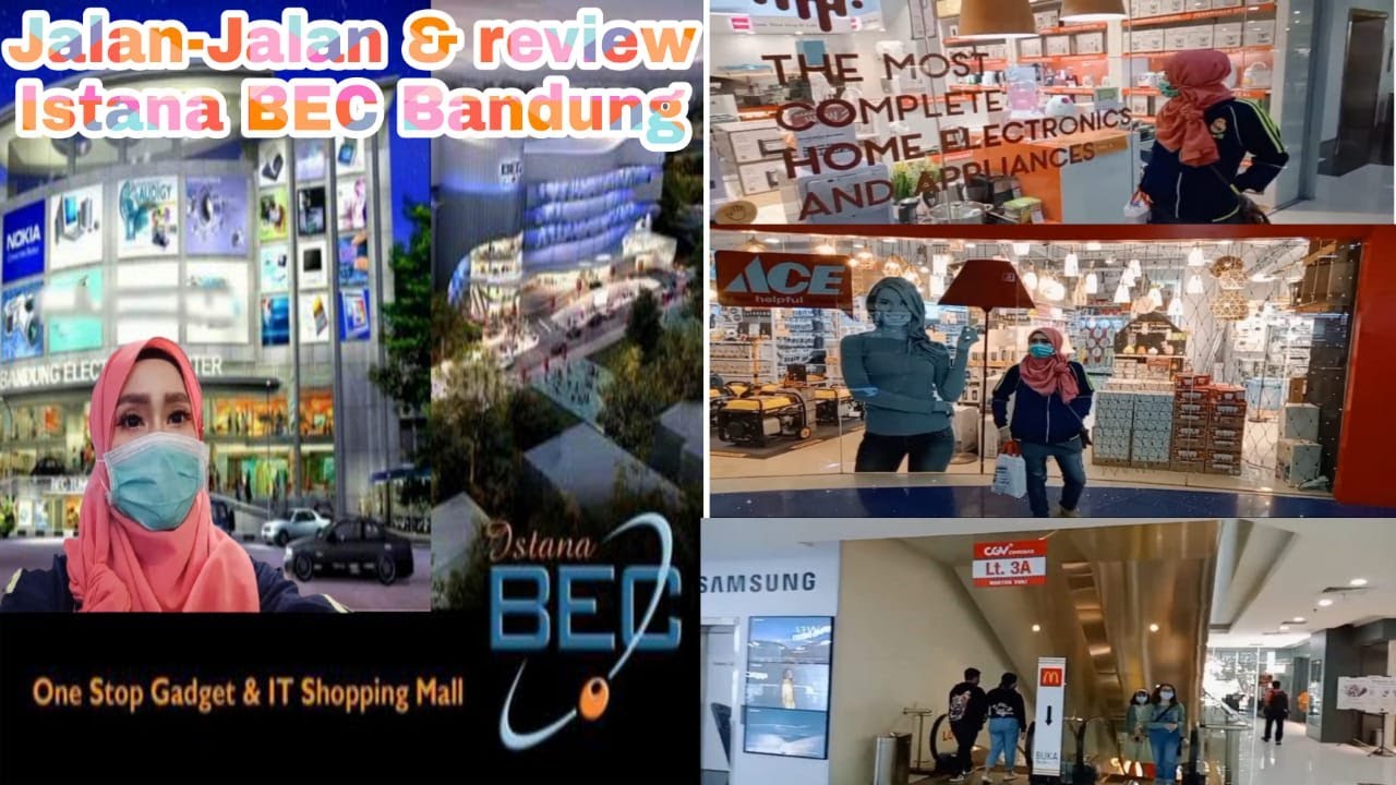 Vlog jalan jalan & Review Istana Bec Bandung terbaru 2021 - YouTube