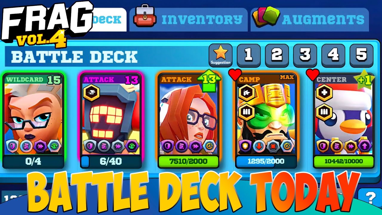 FRAG Pro Shooter - battle deck today💪 Gameplay Walkthrough🔥(iOS,Android ...