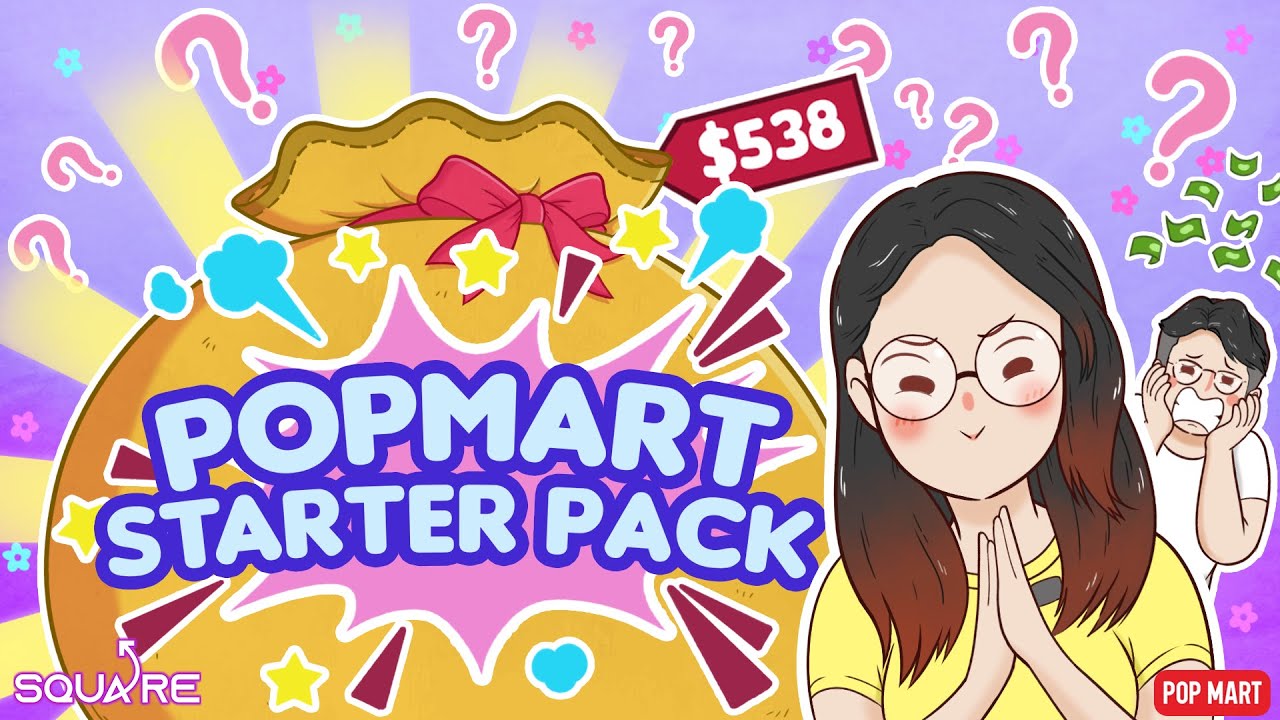 POPMART Starter Pack || Worth the RM298?! Can we get back more than we ...