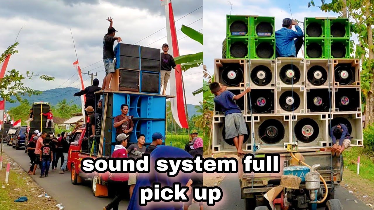Banyak sound system karnaval mumbulsari - YouTube