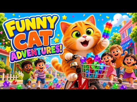 The Cat Who Wanted The BIGGEST Lollipop In The Store 🍭😂 | Funny Animated Cat Story