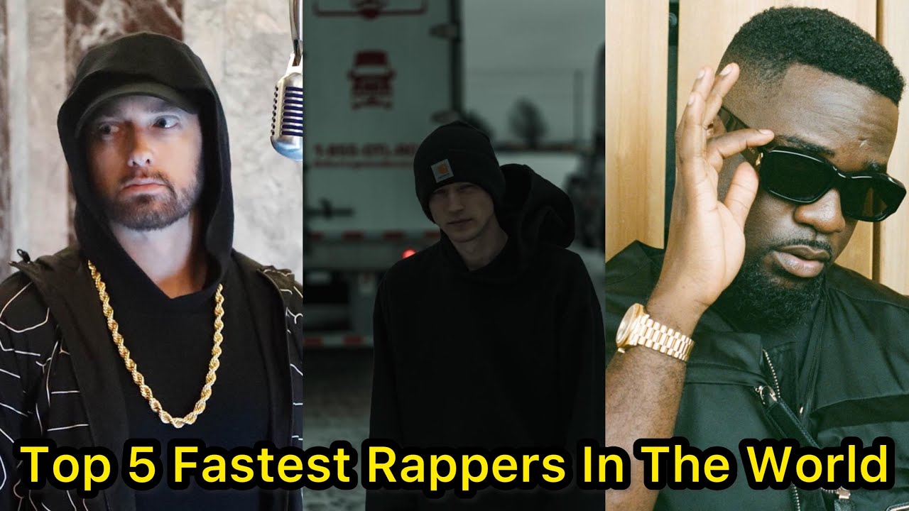 Top 5 Fastest Rappers In The World - YouTube