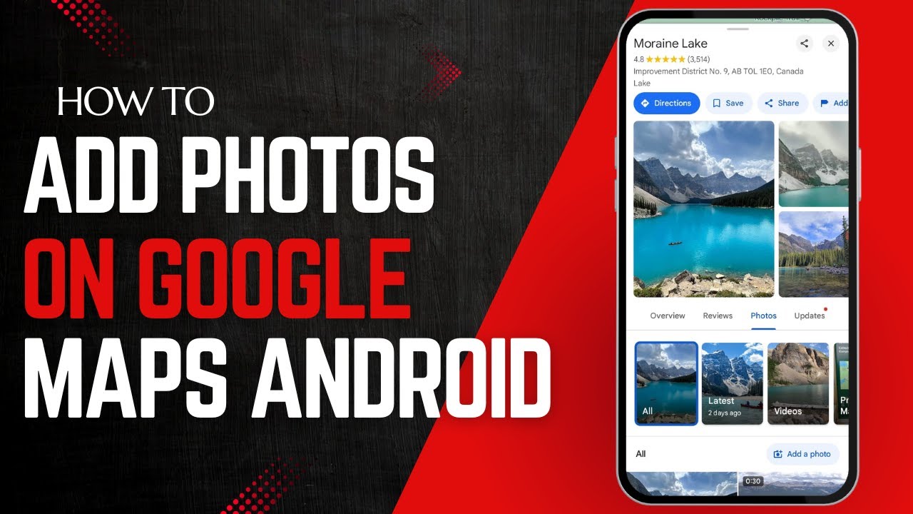 How To Add Photos In Google Maps - YouTube