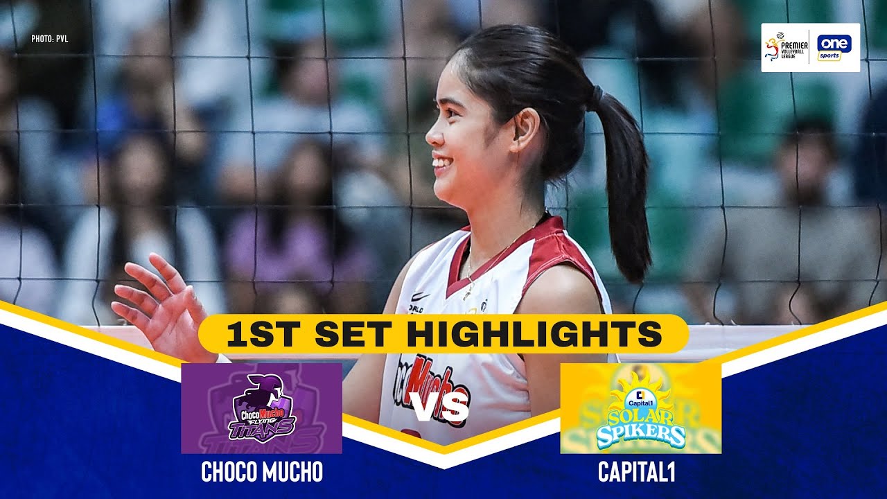 CAPITAL1 vs. CHOCO MUCHO | SET 1 HIGHLIGHTS | 2025 PVL REINFORCED ...