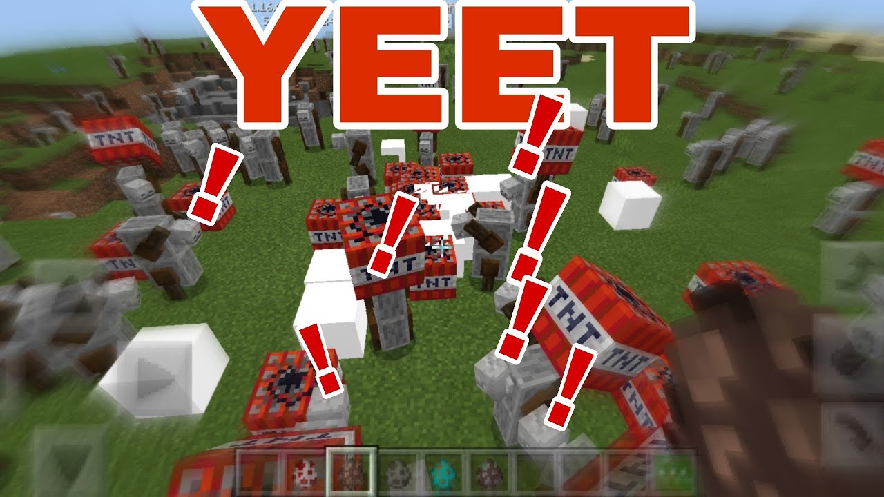 Minecraft TNT YEETER Mod Showcase - YouTube