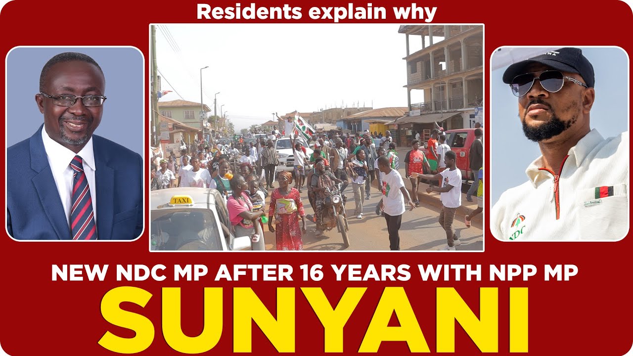 Residents of Sunyani explain why they chose a new NDC MP after 16 years ...