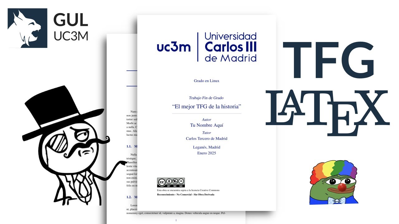 Memorias de TFG en LaTeX - UC3M - YouTube
