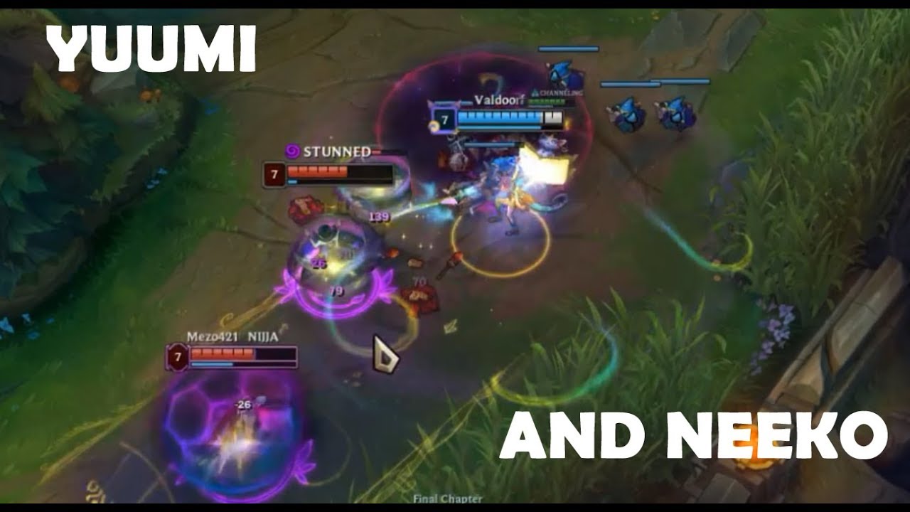 LoL, playing YUUMI and NEEKO bot lane - YouTube