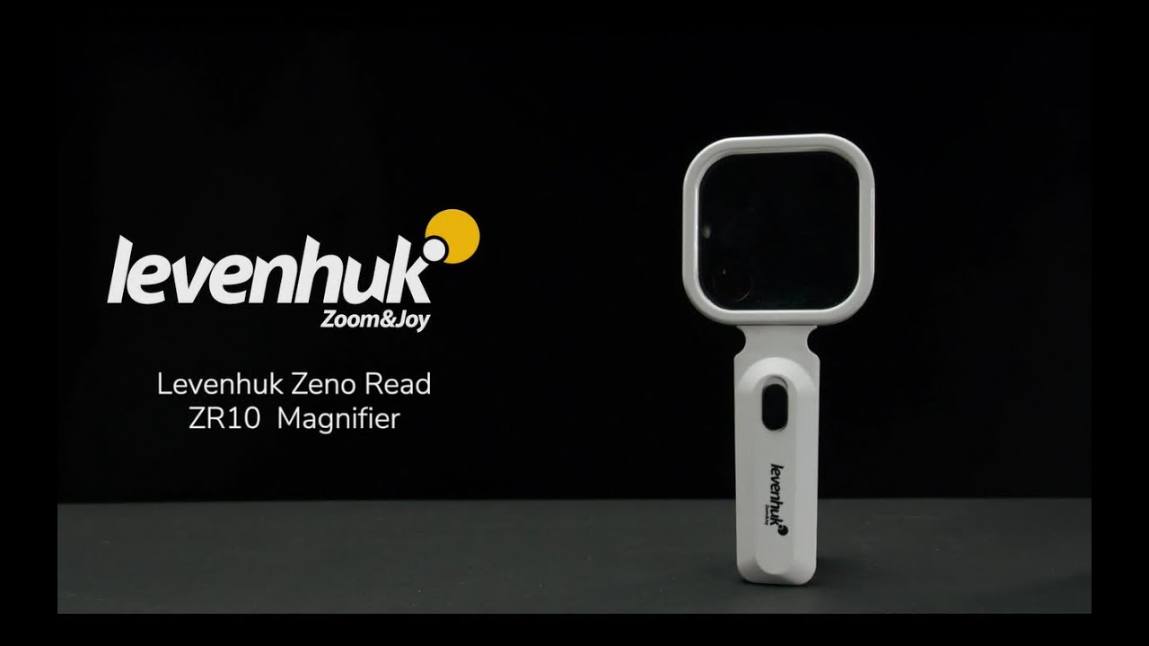 Levenhuk Zeno Read ZR10 Magnifier – Promotional Video - YouTube