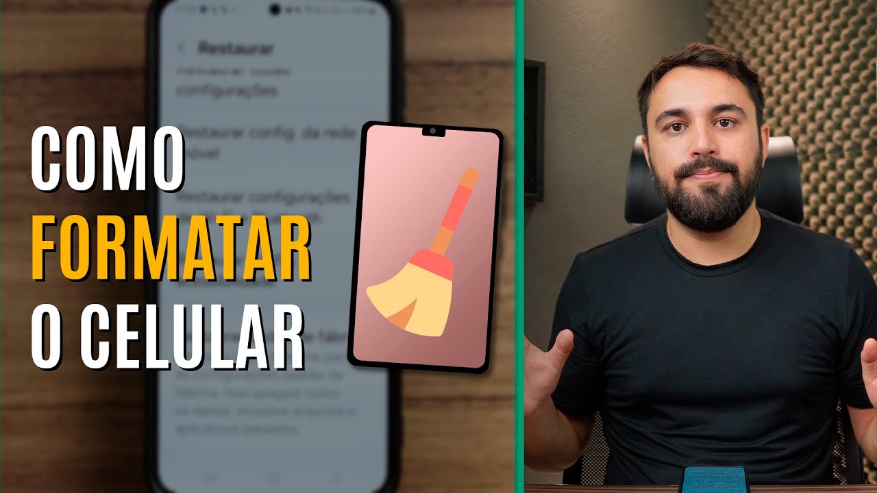 O QUE SIGNIFICA RESTAURAR PARA AS CONFIGURAÇÕES DE FÁBRICA? - YouTube