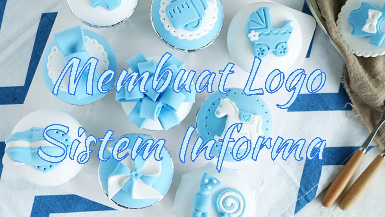 Tutorial membuat logo sistem informasi menggunakan CoreldrowX7 - YouTube