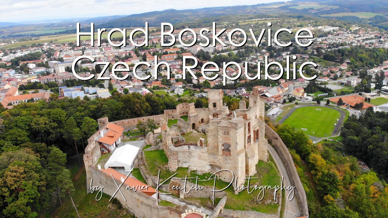 TRAVEL Hrad Boskovice, Czech Republic - Drone 4K - YouTube