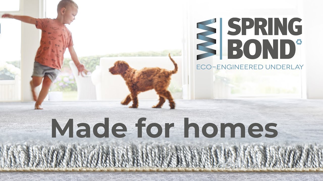 SpringBond Underlay - Made for Homes - YouTube