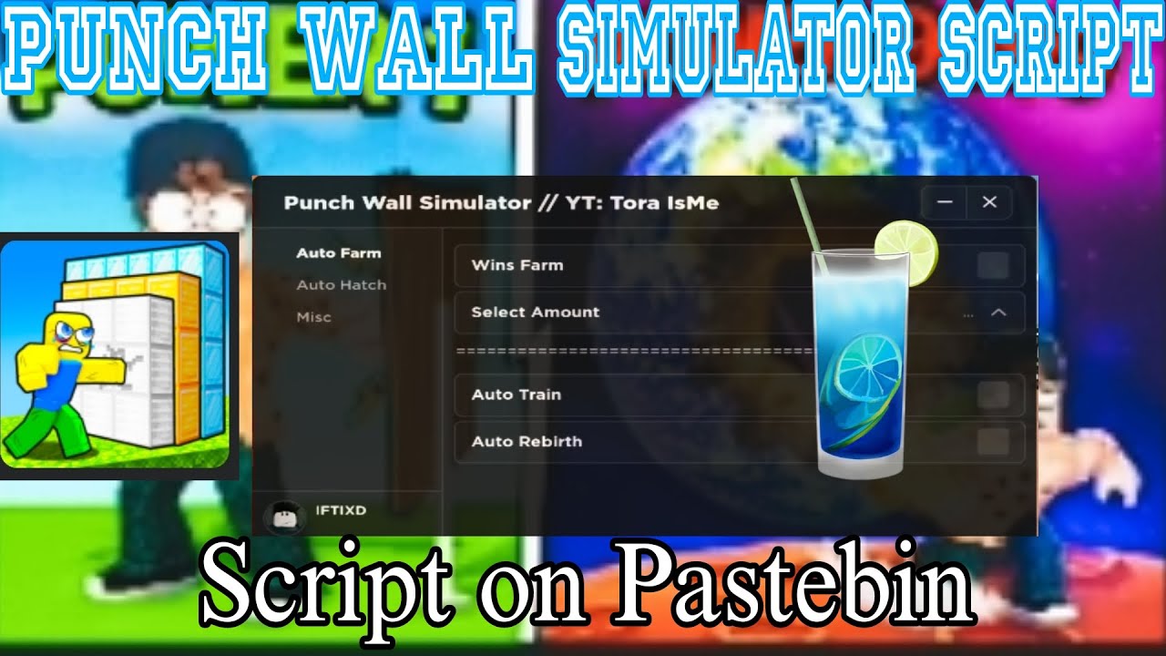 Roblox [PUNCH WALL SIMULATOR]SCRIPT LINK ON PASTEBIN - YouTube